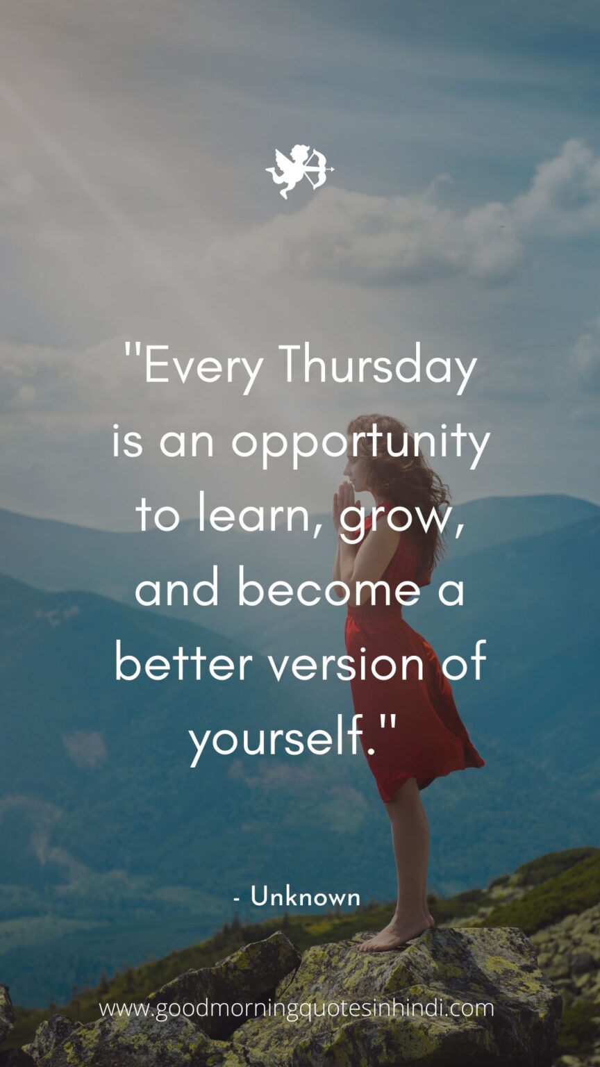 90+ Uplifting Good Morning Quotes for Thursday: Happy Thursday Quotes